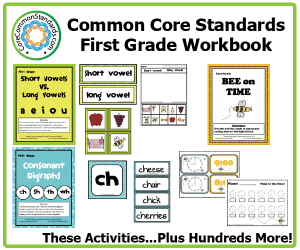 First Grade Common Core Workbook Download