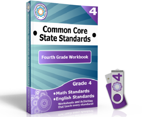 Fourth Grade Common Core Workbook USB